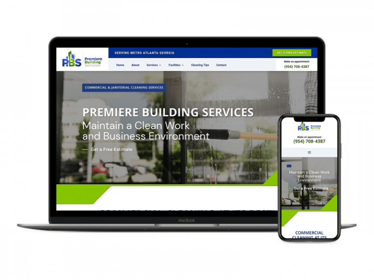 Premiere Building Services | Newman Web Solutions Agency