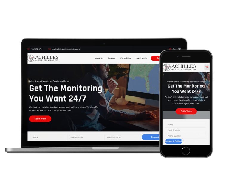 Achilles Ankle Monitoring | Newman Web Solutions Florida