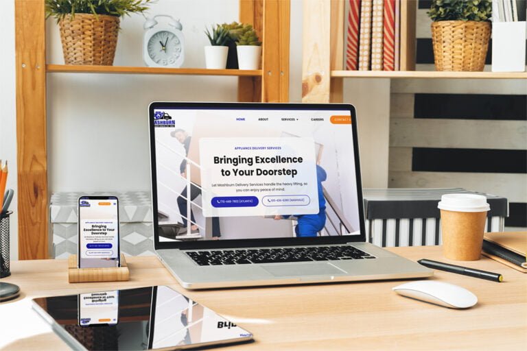 Mashburn Delivery Service | Newman Web Solutions Agency